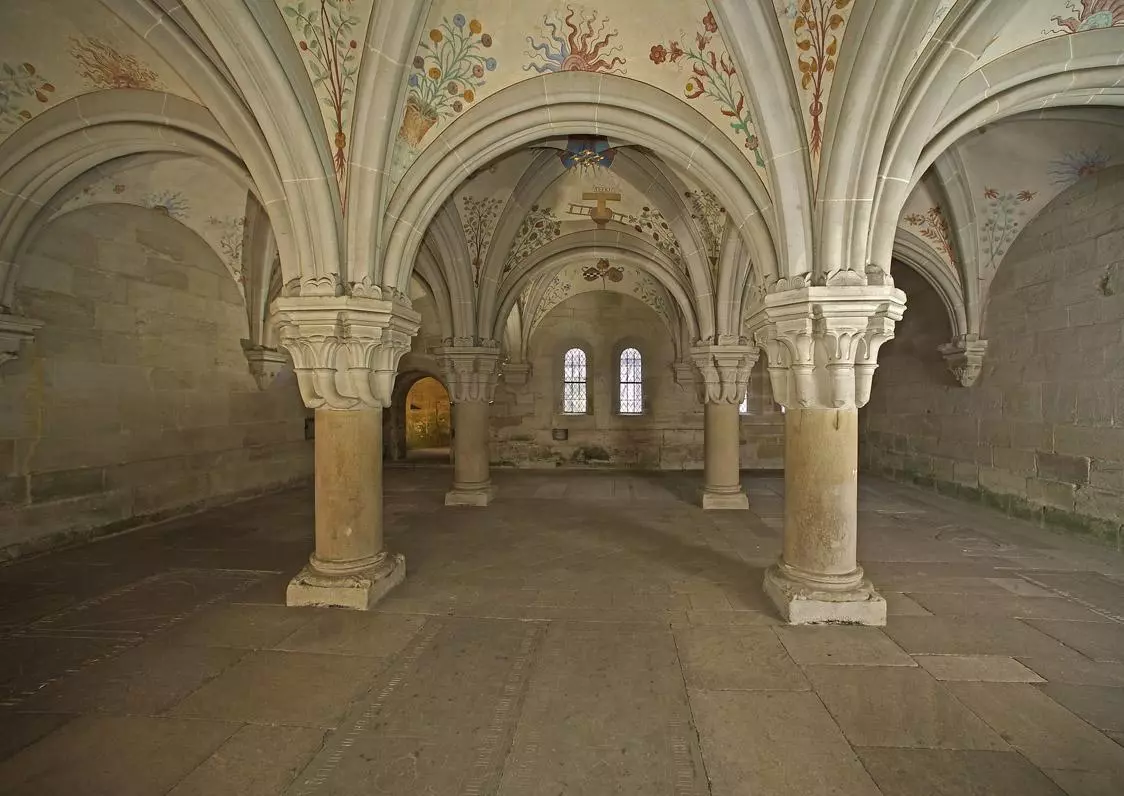 medieval monastery inside